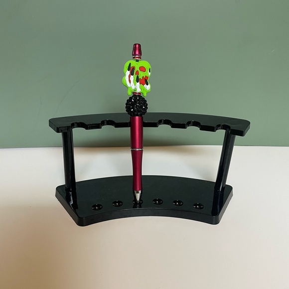 Hand Crafted | Holiday | Halloween Artisan Design Beaded Pen Poisoned ...